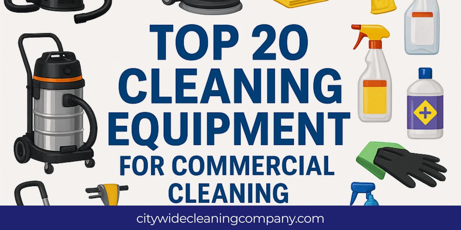 Top 20 Cleaning Equipment for Commercial Cleaning